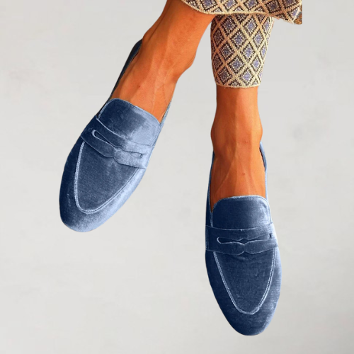 Milana | Velvet Loafers – Sarah & David Charleston